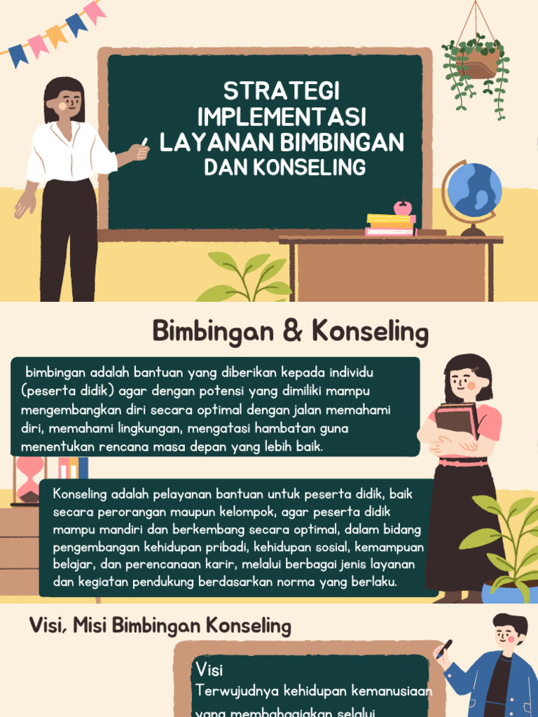 STRATEGI IMPLEMENTASI LAYANAN BIMBINGAN DAN KONSELING | PDF