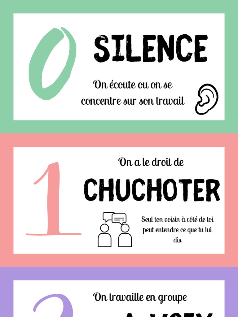 Affiches Silence | PDF