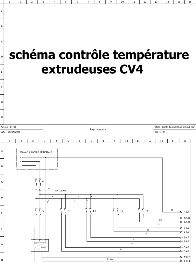 SCHEMA Temperature CV4 | PDF