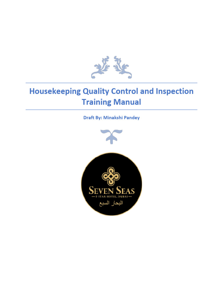 HK Quality Control and Inspection Training Manual | PDF