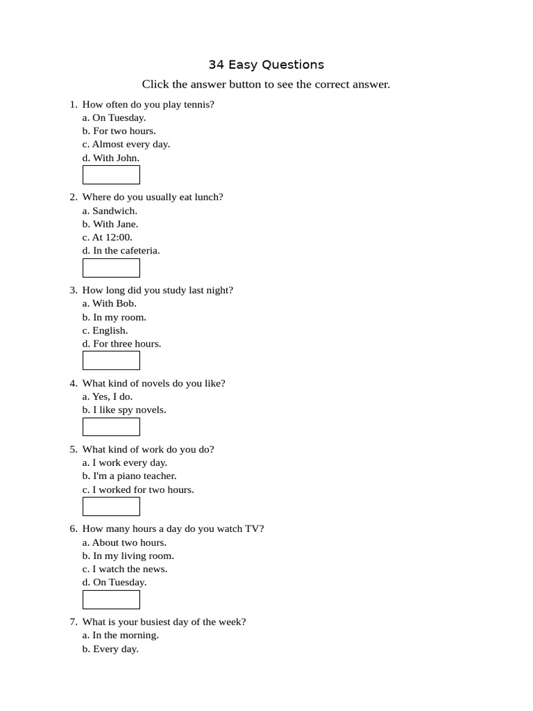 Easy | PDF