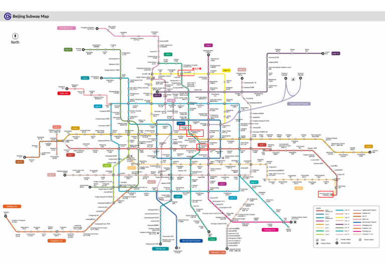 Beijing Metro Map | PDF