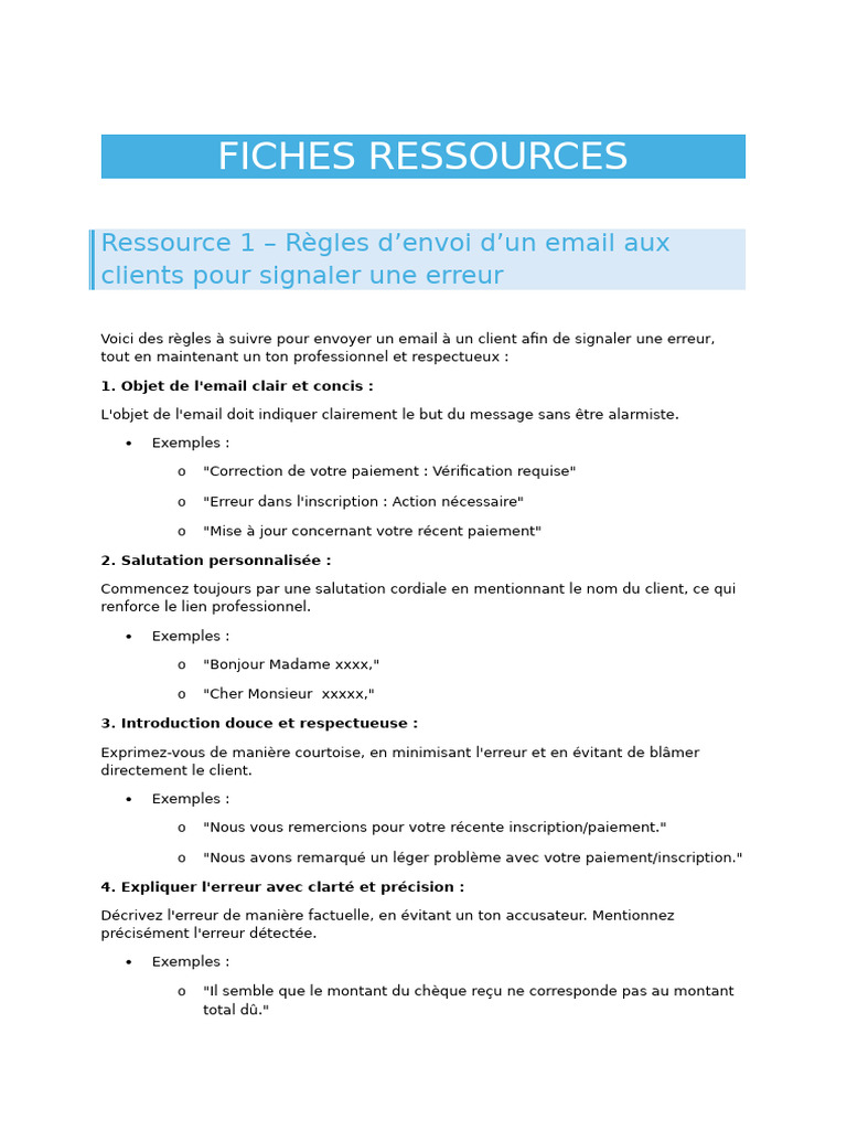 Fiches Ressources-3 | PDF