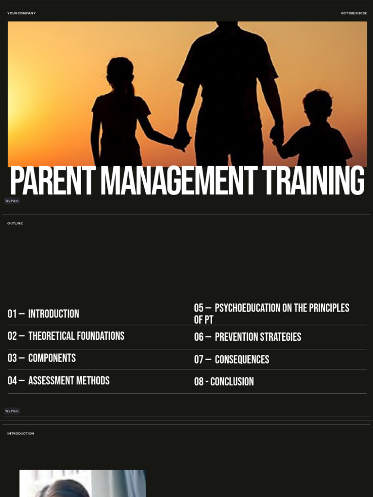 Parent Management Training | PDF