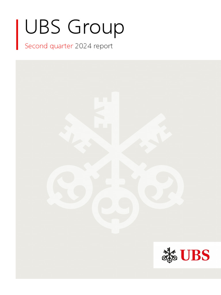 Full Report UBS Group 2024 | PDF