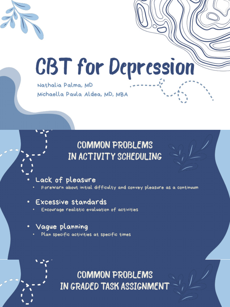 CBT For Depression | PDF