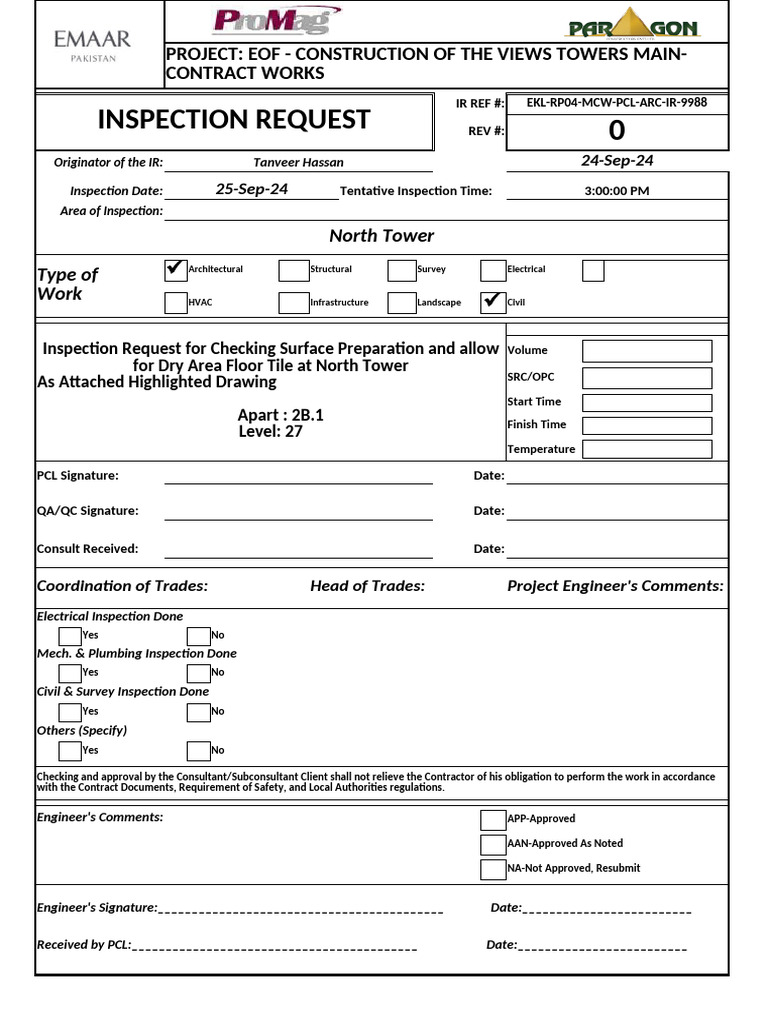 Ekl RP04 MCW PCL Civ Ir 9988 | PDF