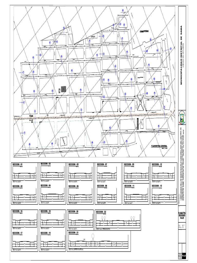 6 PLANO DE SECCIONES VIALES-PV01 | PDF