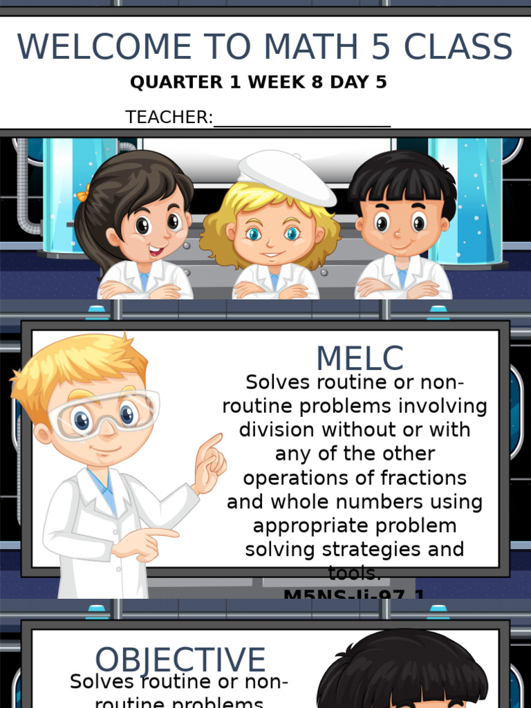 Math 5 Q1 Week 8 Day 5 | PDF