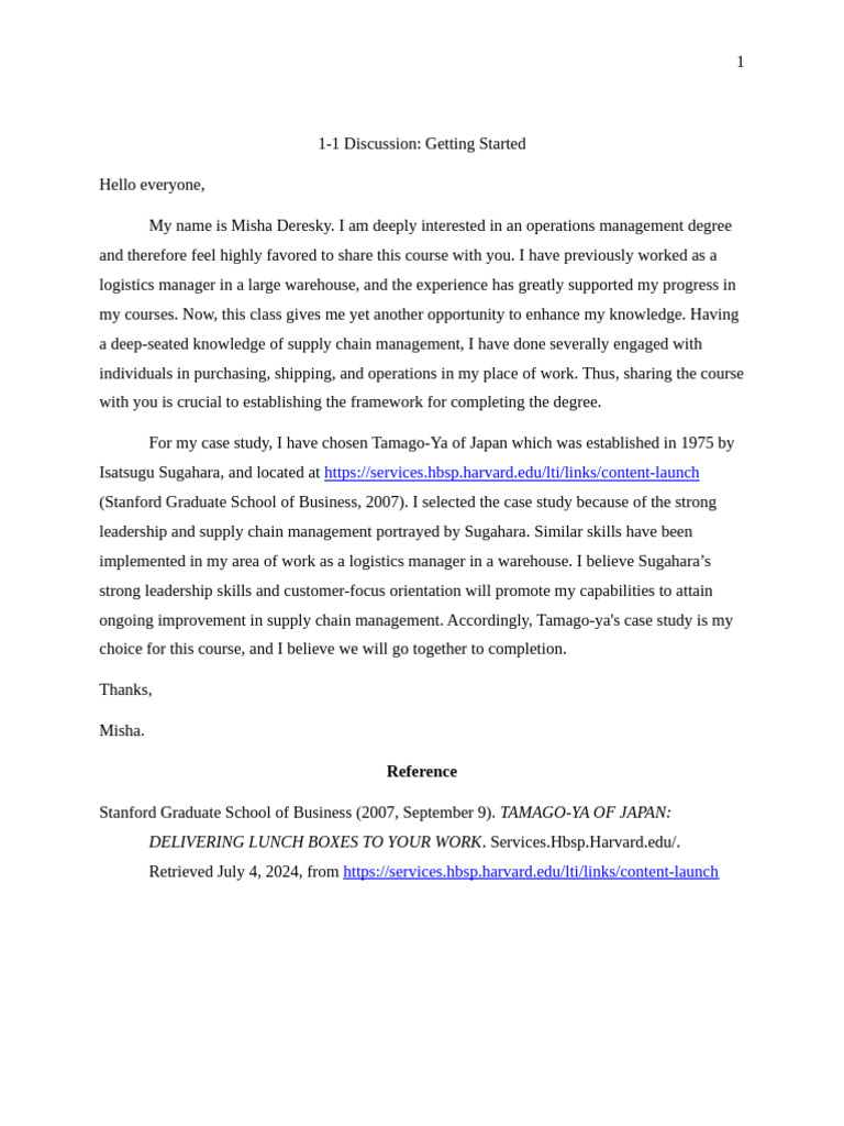 1 1 Discussion Getting Started Edited Pdf Career Growth