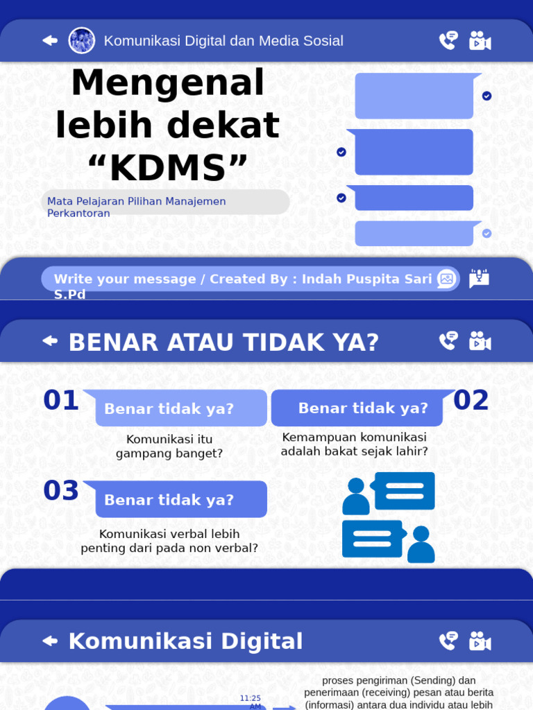 Modul 1 Mengenal Kdms | PDF