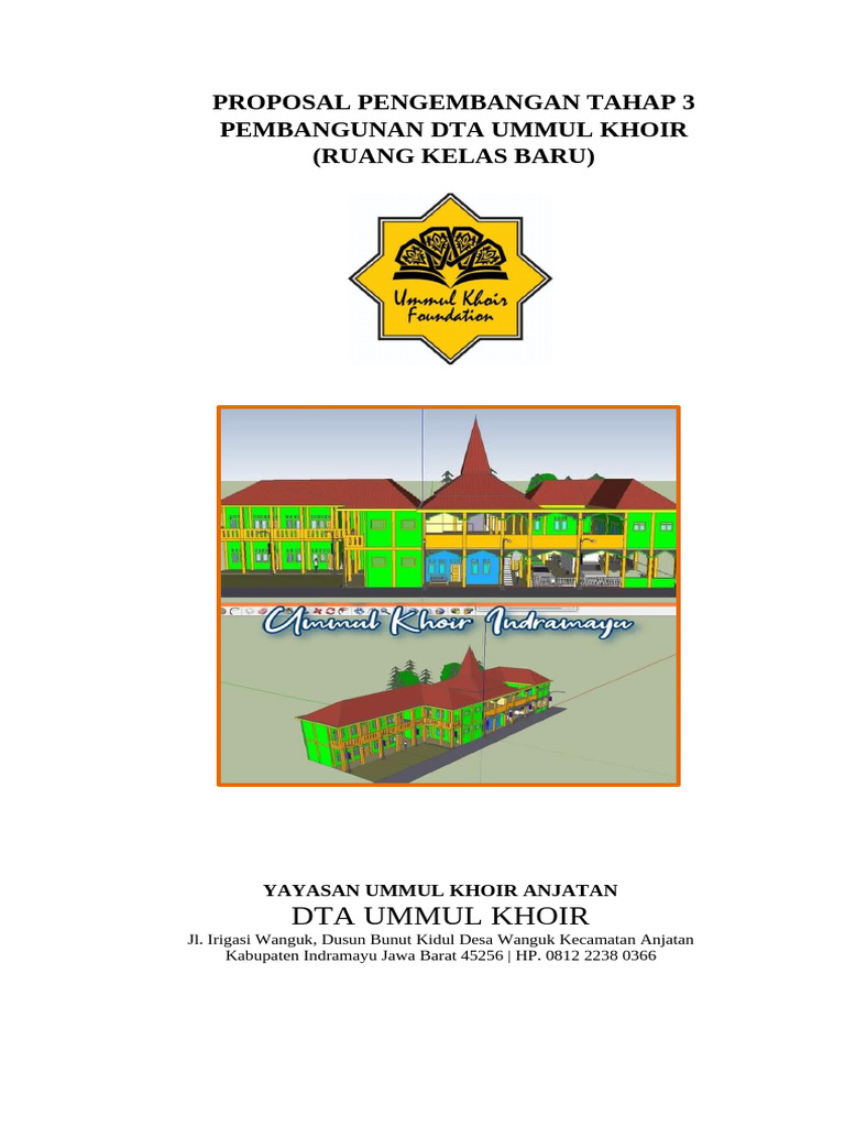 Proposal RKB Dta Ummul Khoir 2024 | PDF
