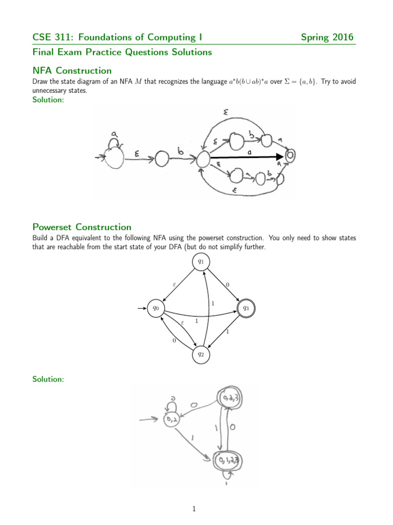 Practice Questions Soln | PDF