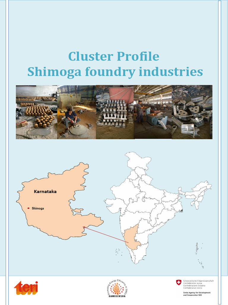 Shimoga Foundry Industry Overview | PDF | Foundry | Science & Mathematics