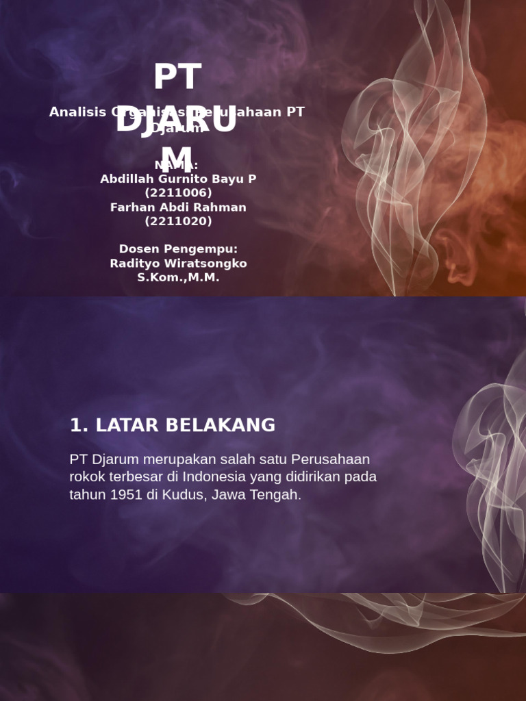 PT Djarum | PDF