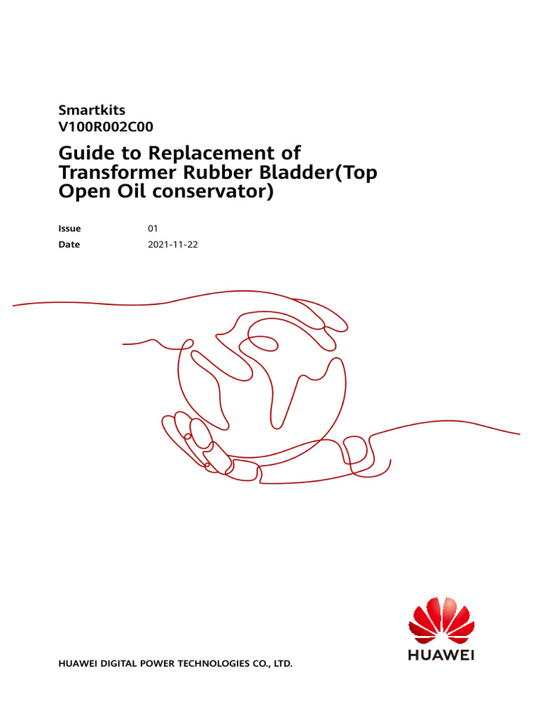 Guide To Replacement of Transformer Rubber Bladder (Top Open Oil ...