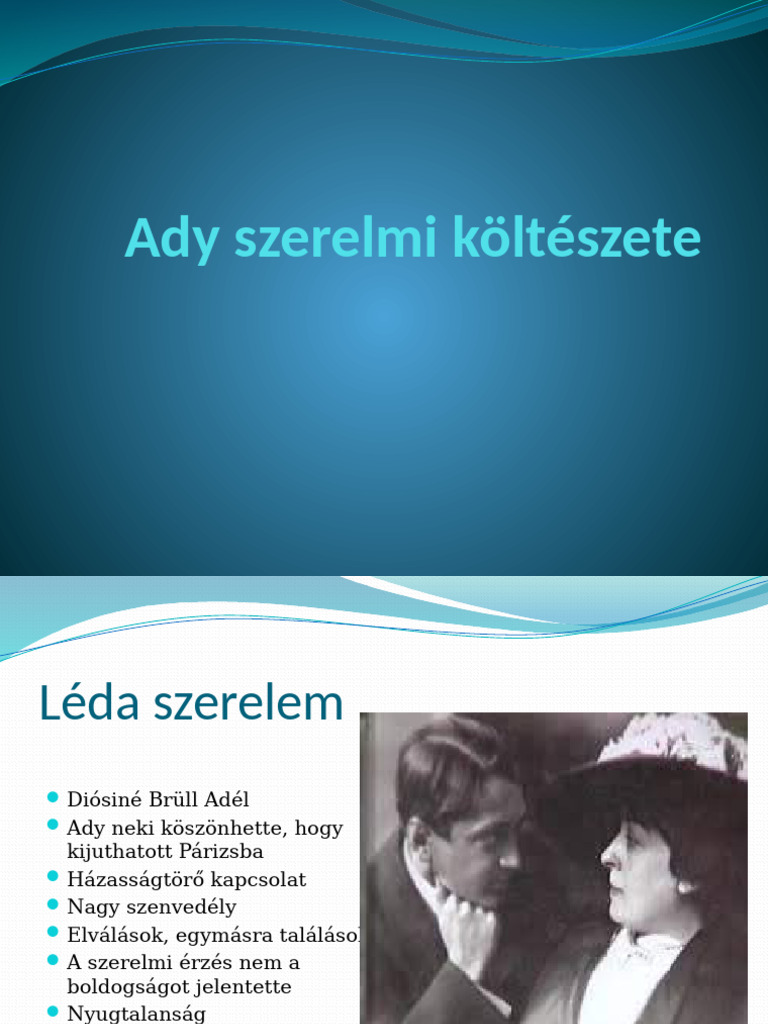 Ady Szerelmi Költészete | PDF