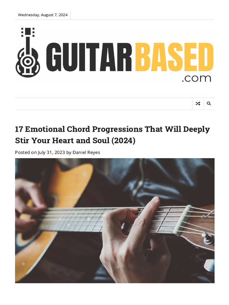 17 Emotional Chord Progressions That Will Deeply Stir Your Heart and ...