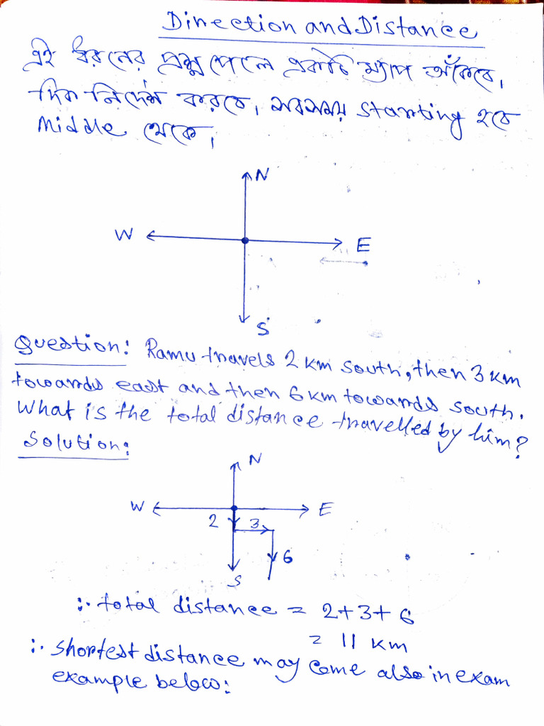 Direction Distance | PDF