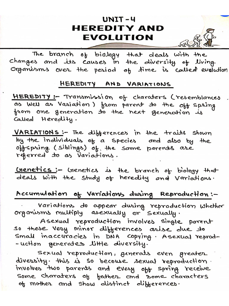 Heredity and Evolution | PDF