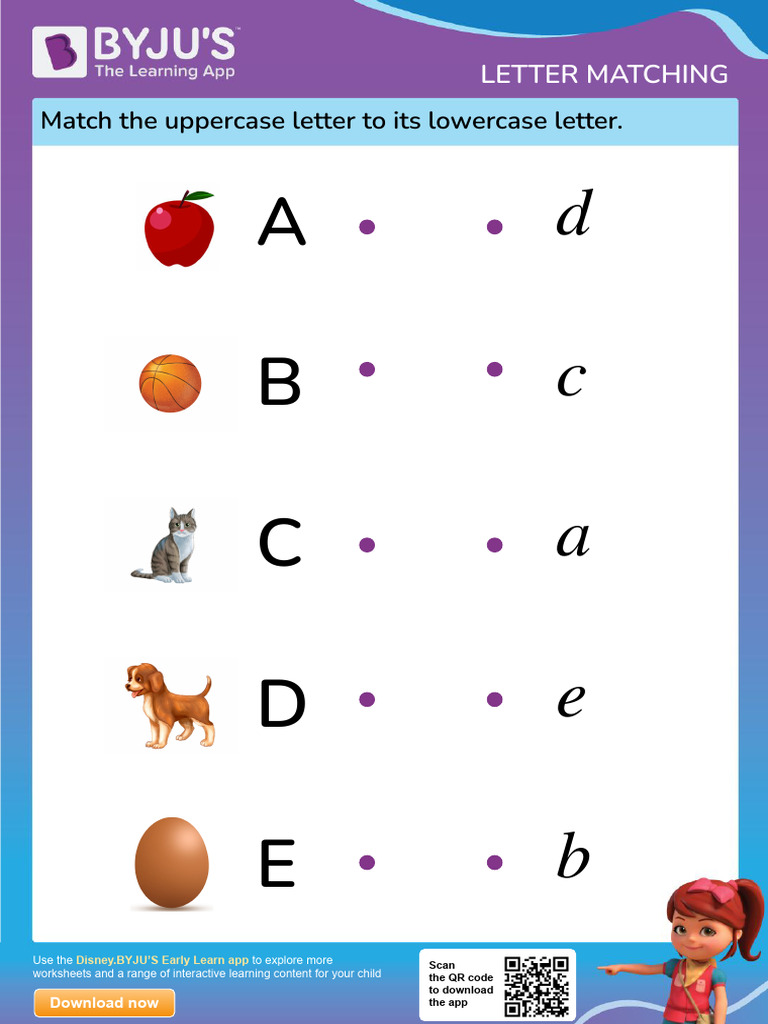 Letter Matching 1 | PDF