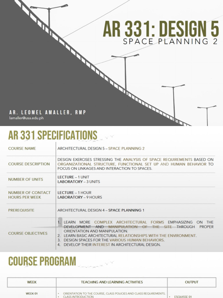 Introduction Course Outline | PDF
