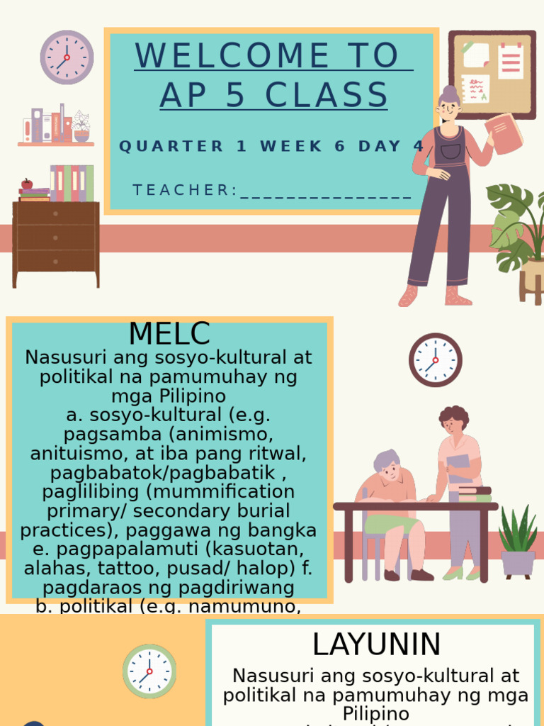 Ap 5 Q1 Week 6 Day 4 | PDF
