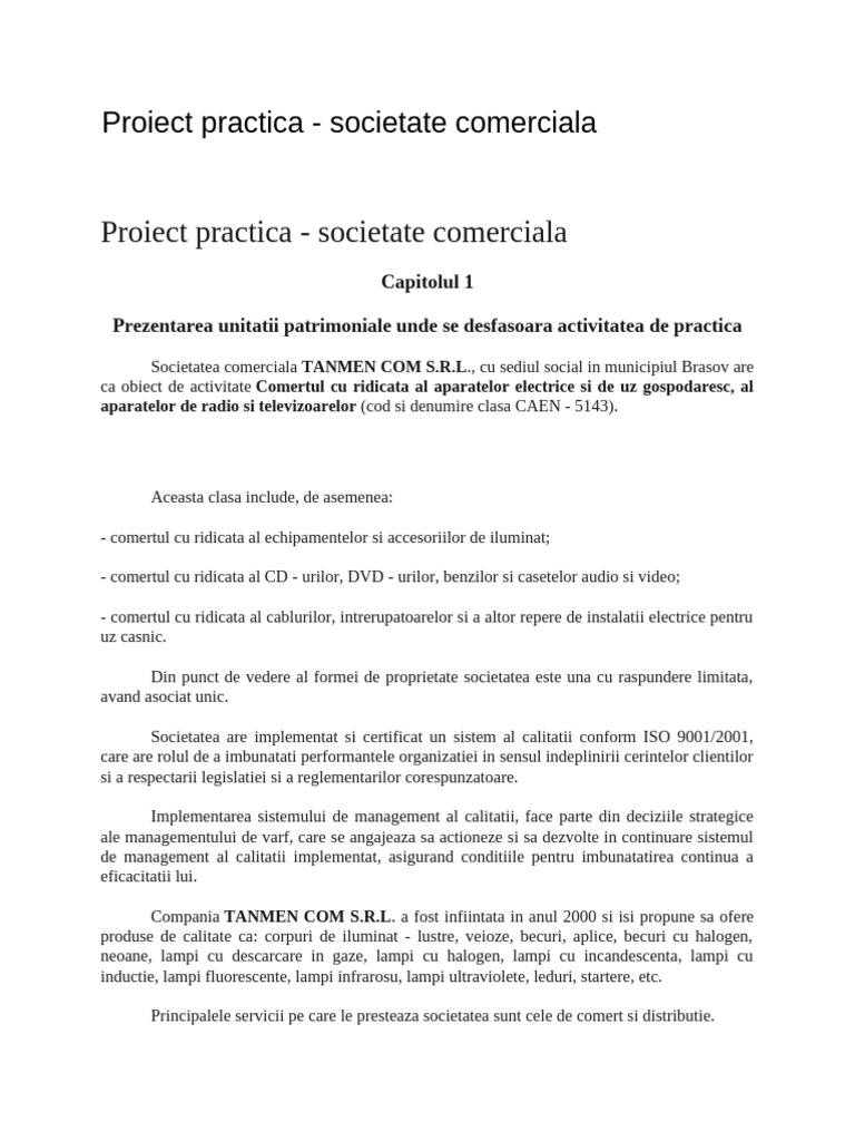 4.proiect Practica | PDF