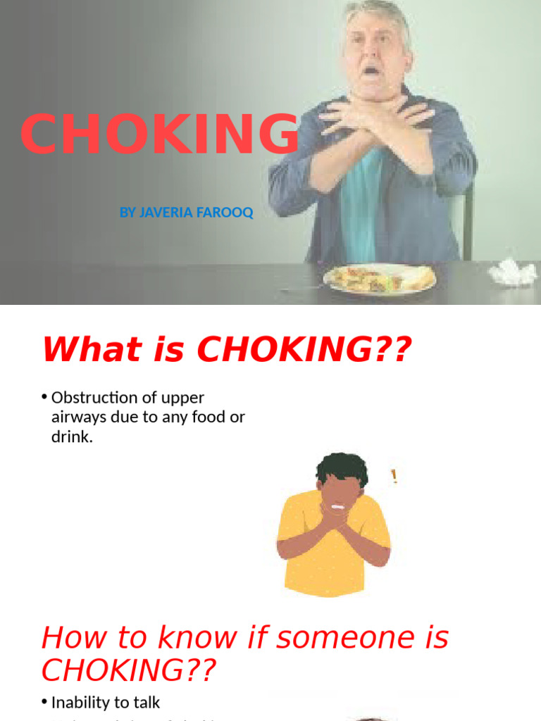 CHOKING by Javeria Farooq | PDF