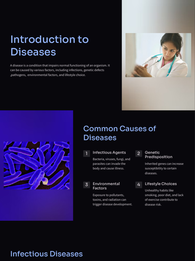 Introduction To Diseases | PDF