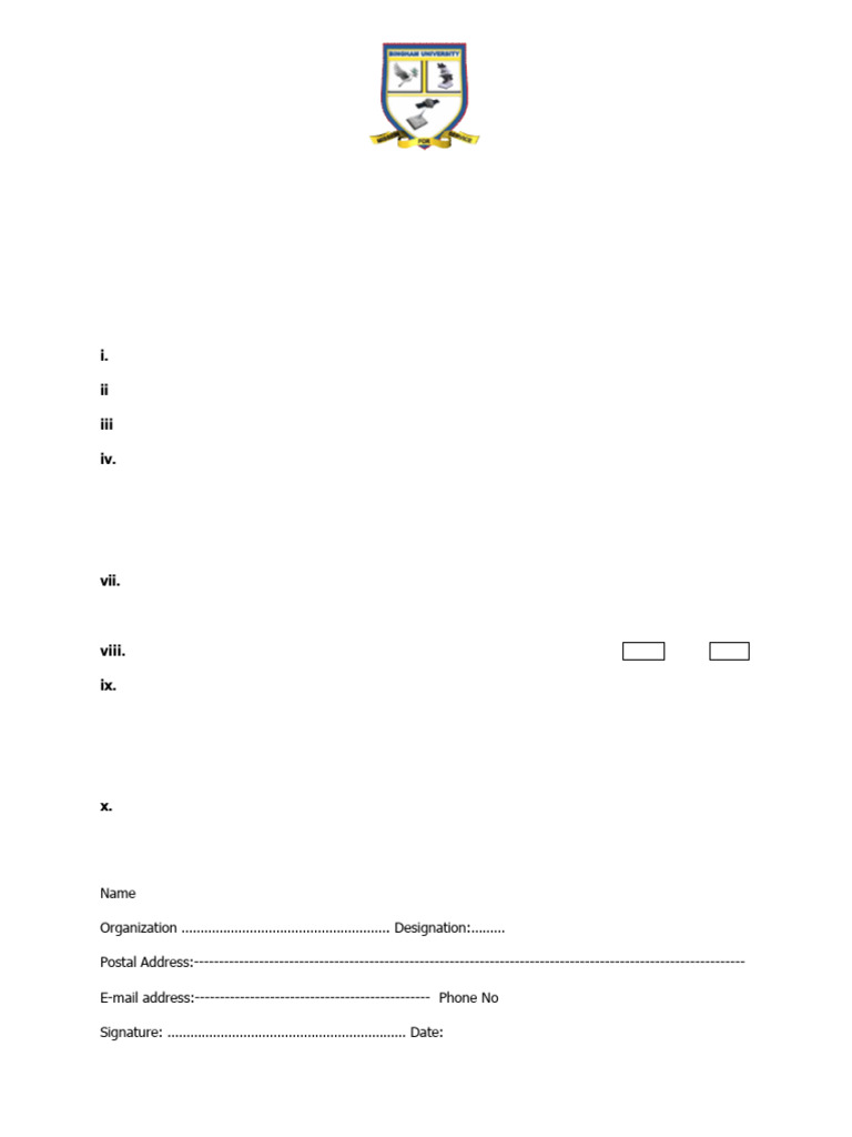 Applicant Confidential Report Form | PDF
