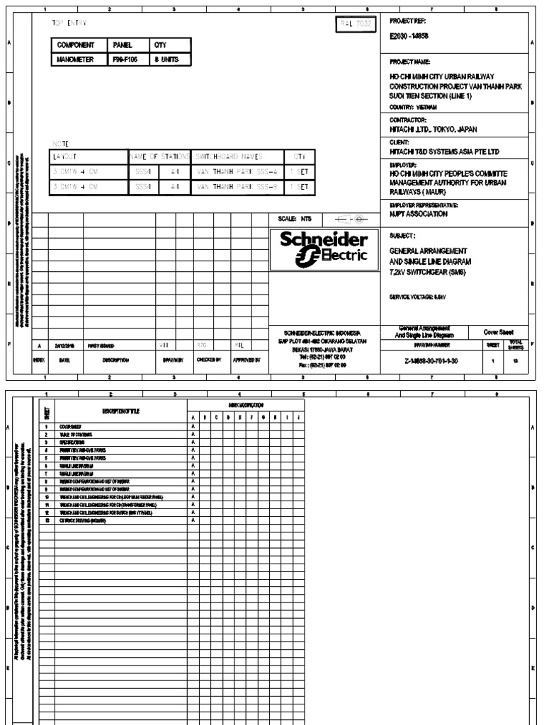 10 (SSS4) - A & B GA & Layout Drawing | PDF