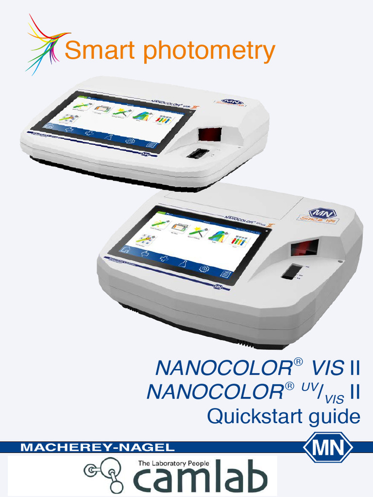 Nanocolor Vis II | PDF