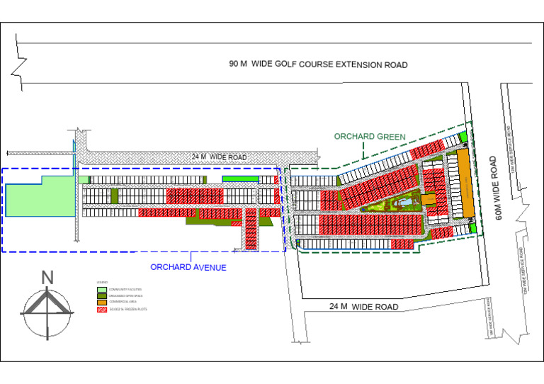 Site Plan of Smartworld Orchard 61 | PDF