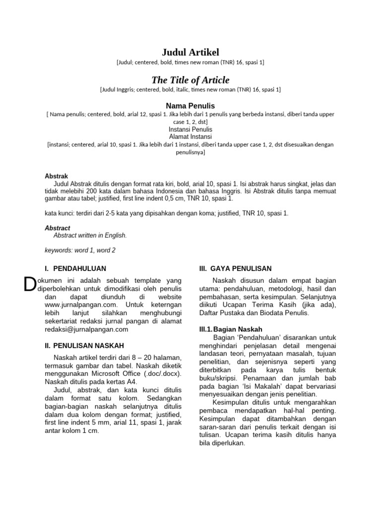 TemplateartikelRevisi OTH | PDF