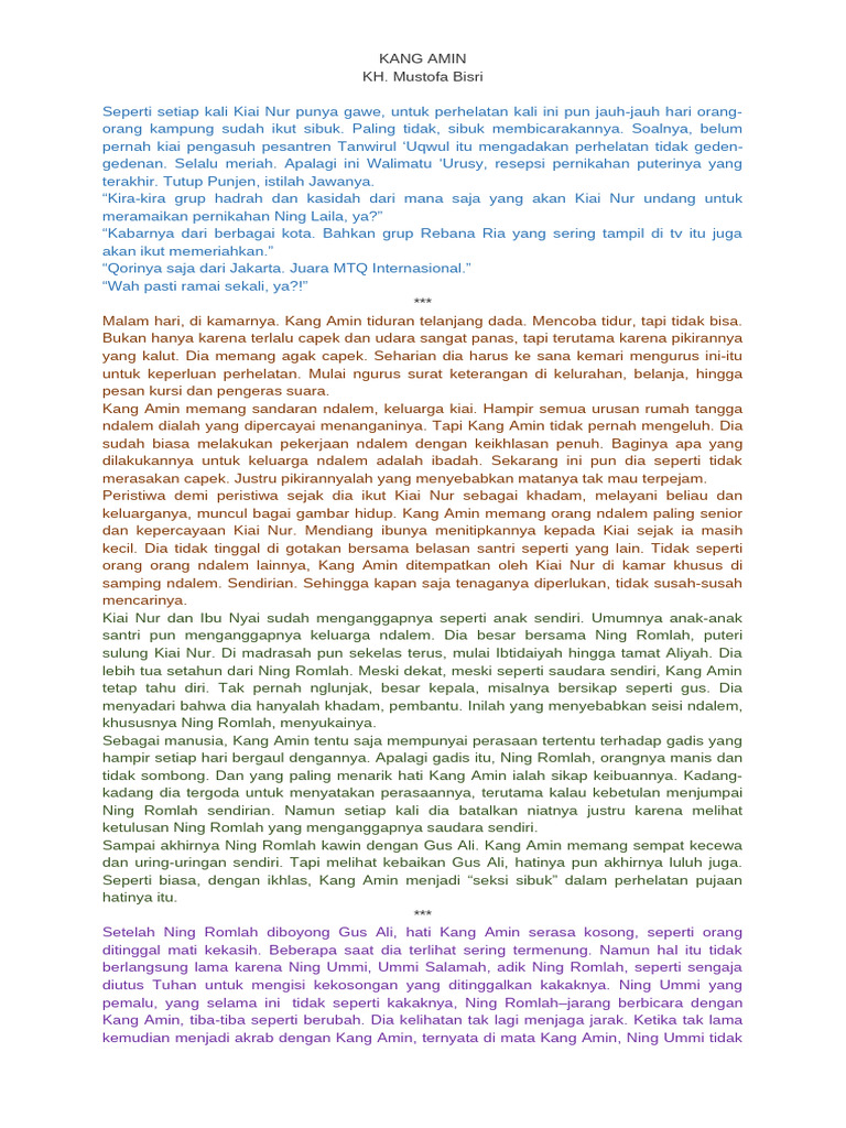 Kang Amin | PDF