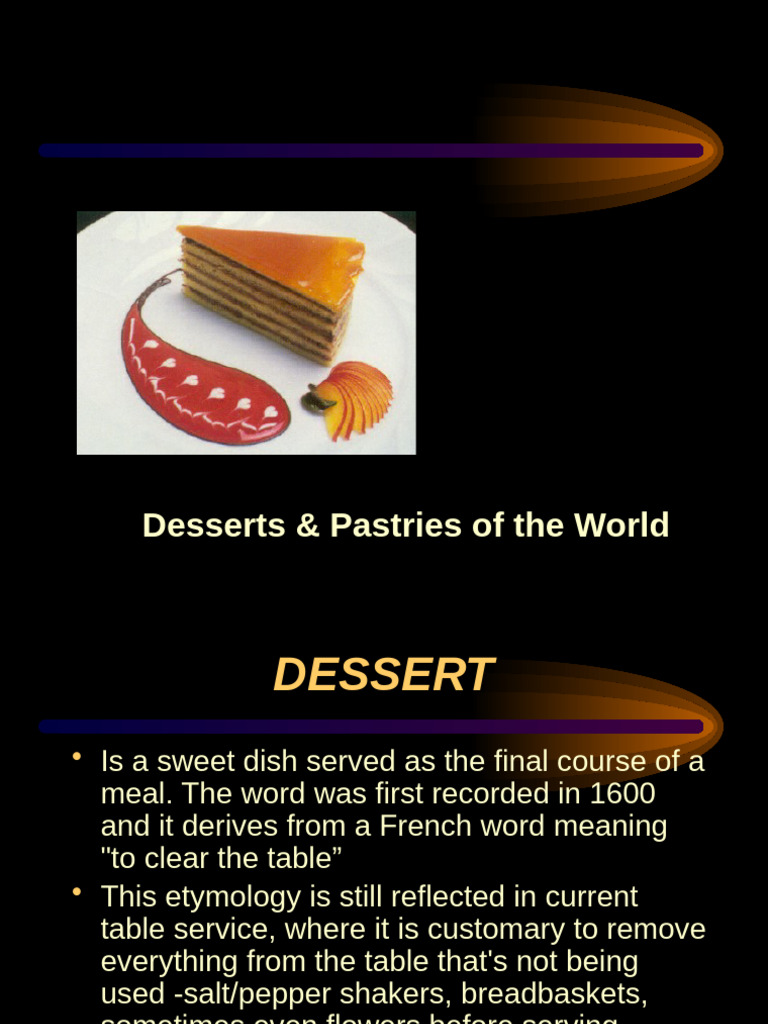 Desserts & Pastries of The World | PDF