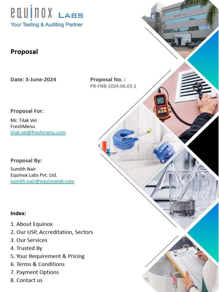 Equinox Quotation - On Demand Audit | PDF