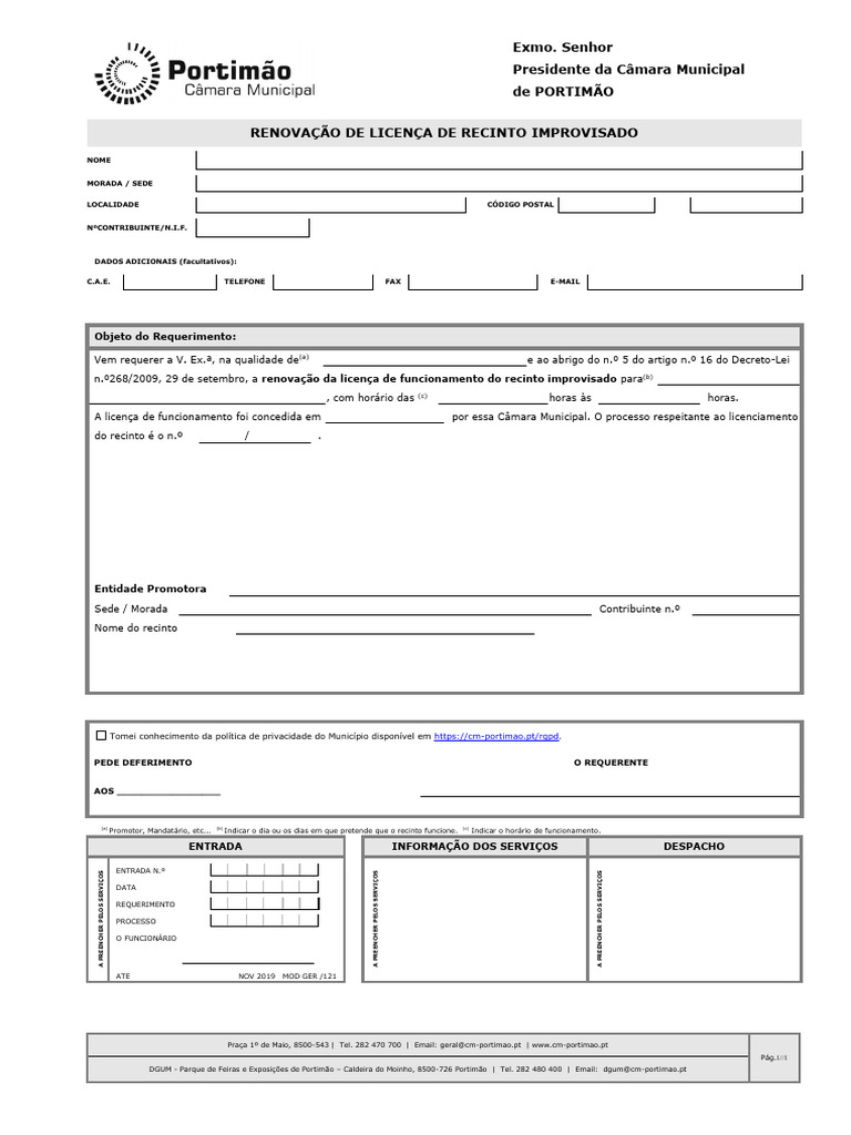 Form OBP NET 121. 1 | PDF