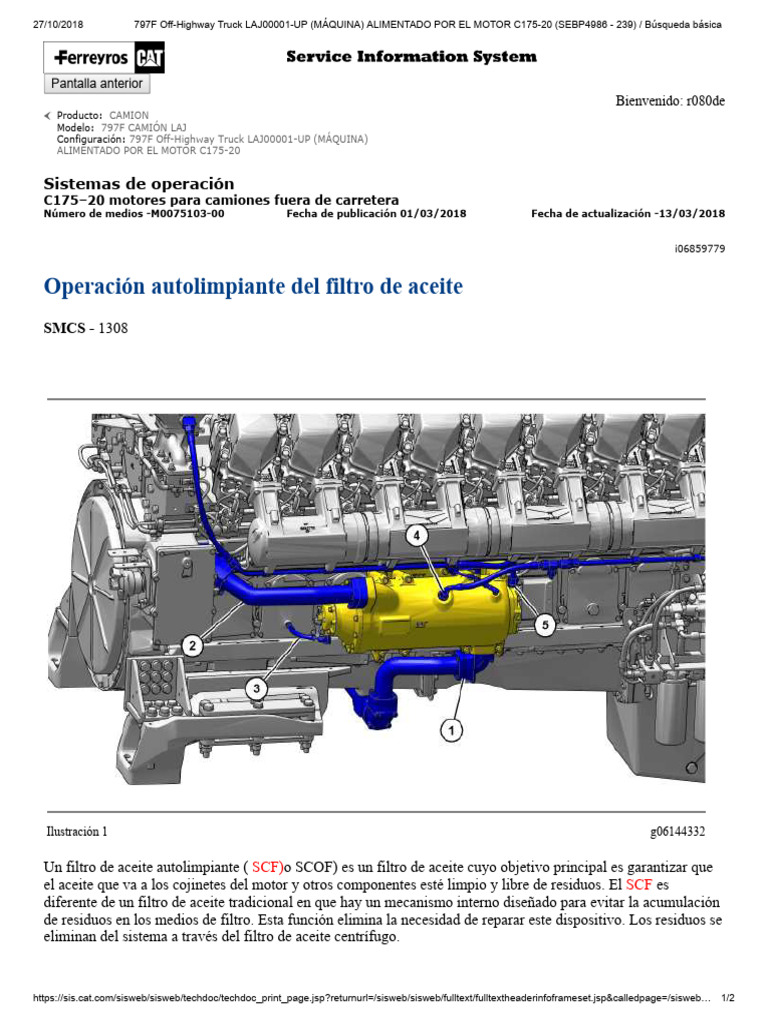 SCF Operación | PDF