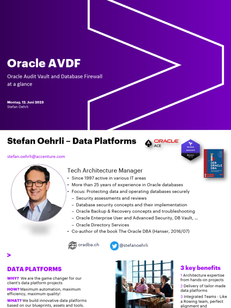 AOUG 2023 AVDF Soe | PDF