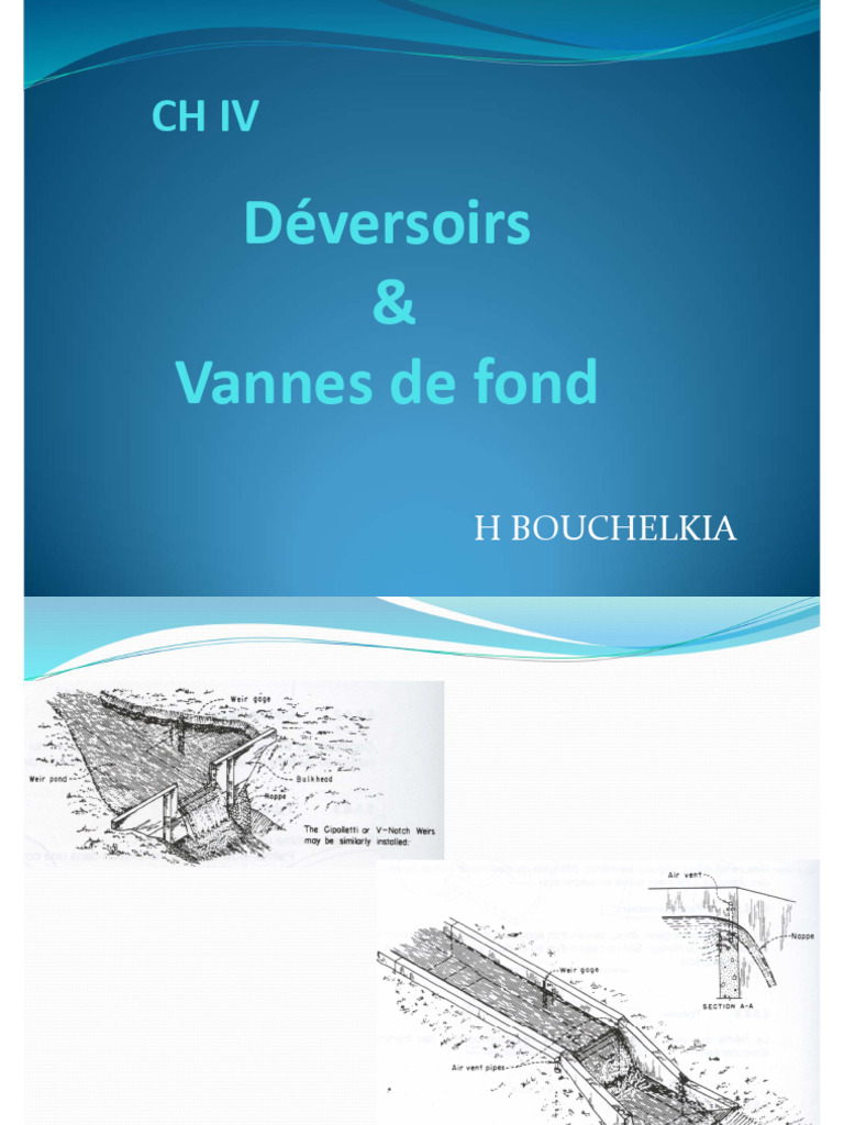 CH IV - Deversoirs | PDF