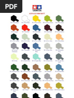 Revell Conversion Color Chart | PDF | History