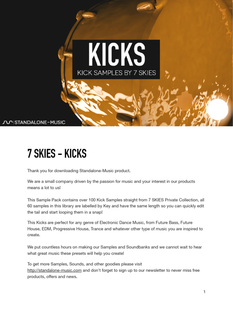 KICKS | PDF
