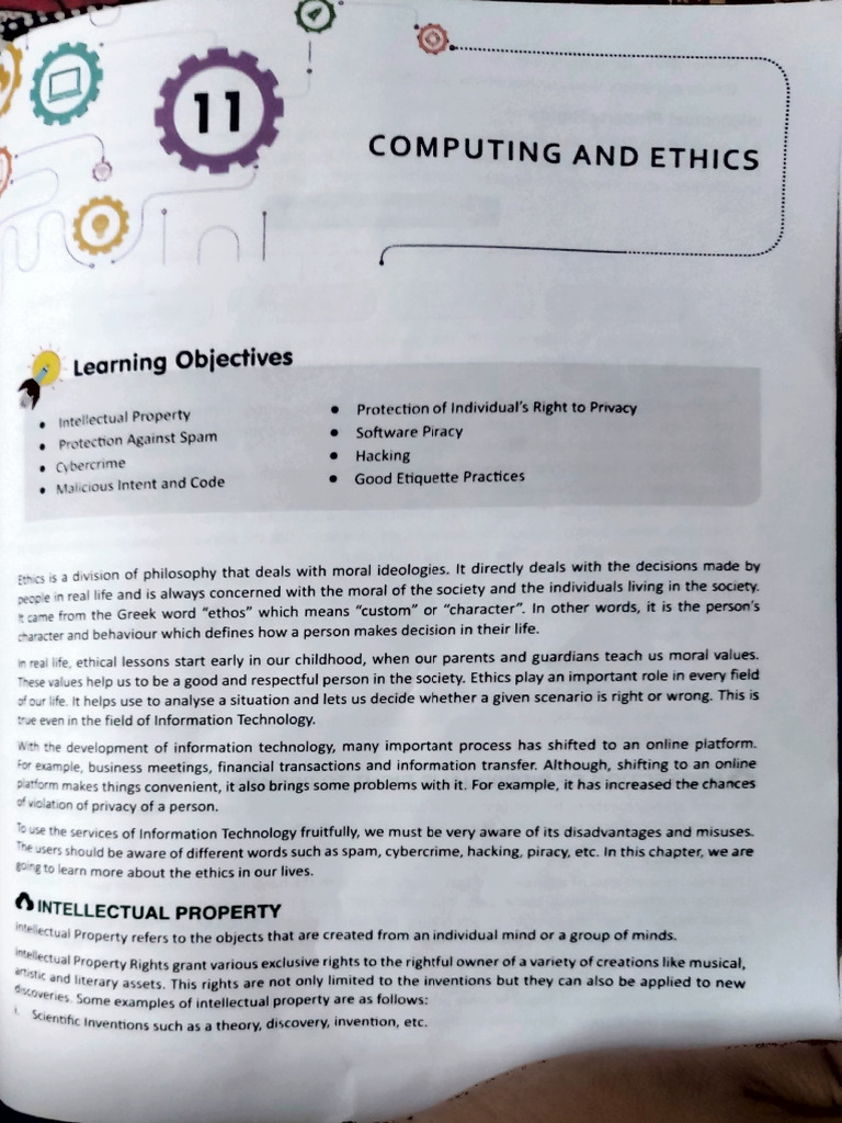computer ethics | PDF