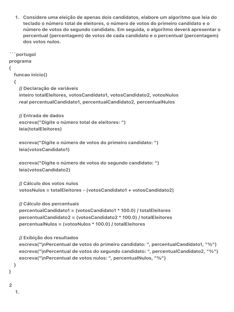 Tarefas de Computação | PDF