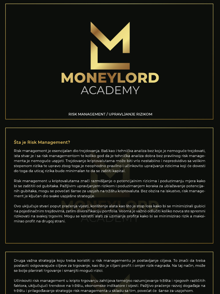 Risk Menagment | PDF