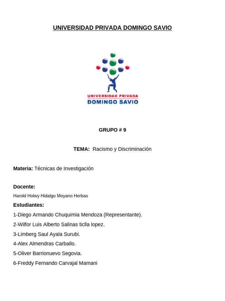 Esquema Proyecto Formativo | PDF