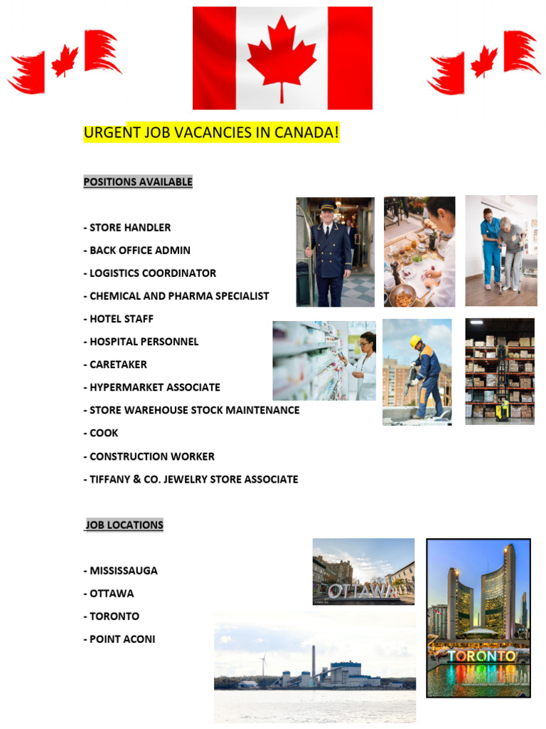Canada Job | PDF | Career & Growth