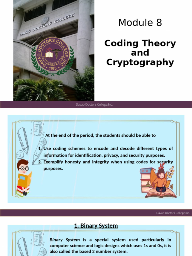 MODULE 8 Binary Coding | PDF